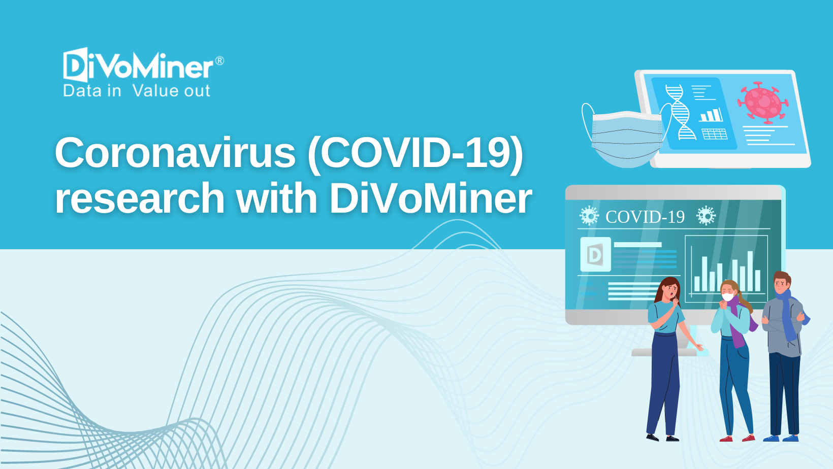 Coronavirus (COVID-19) Research With DiVoMiner® - Content Analysis Platform DiVoMiner