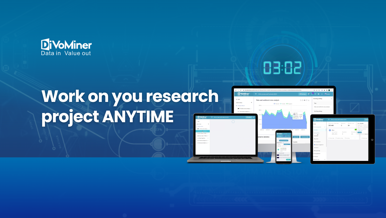 Work On You Research Project ANYTIME - Content Analysis Platform DiVoMiner