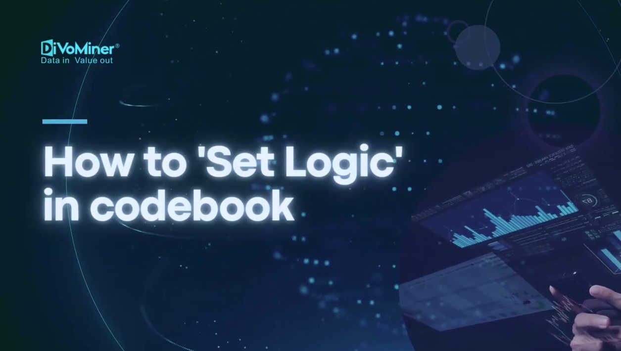 How To Set Logic In Codebook Content Analysis Platform Divominer